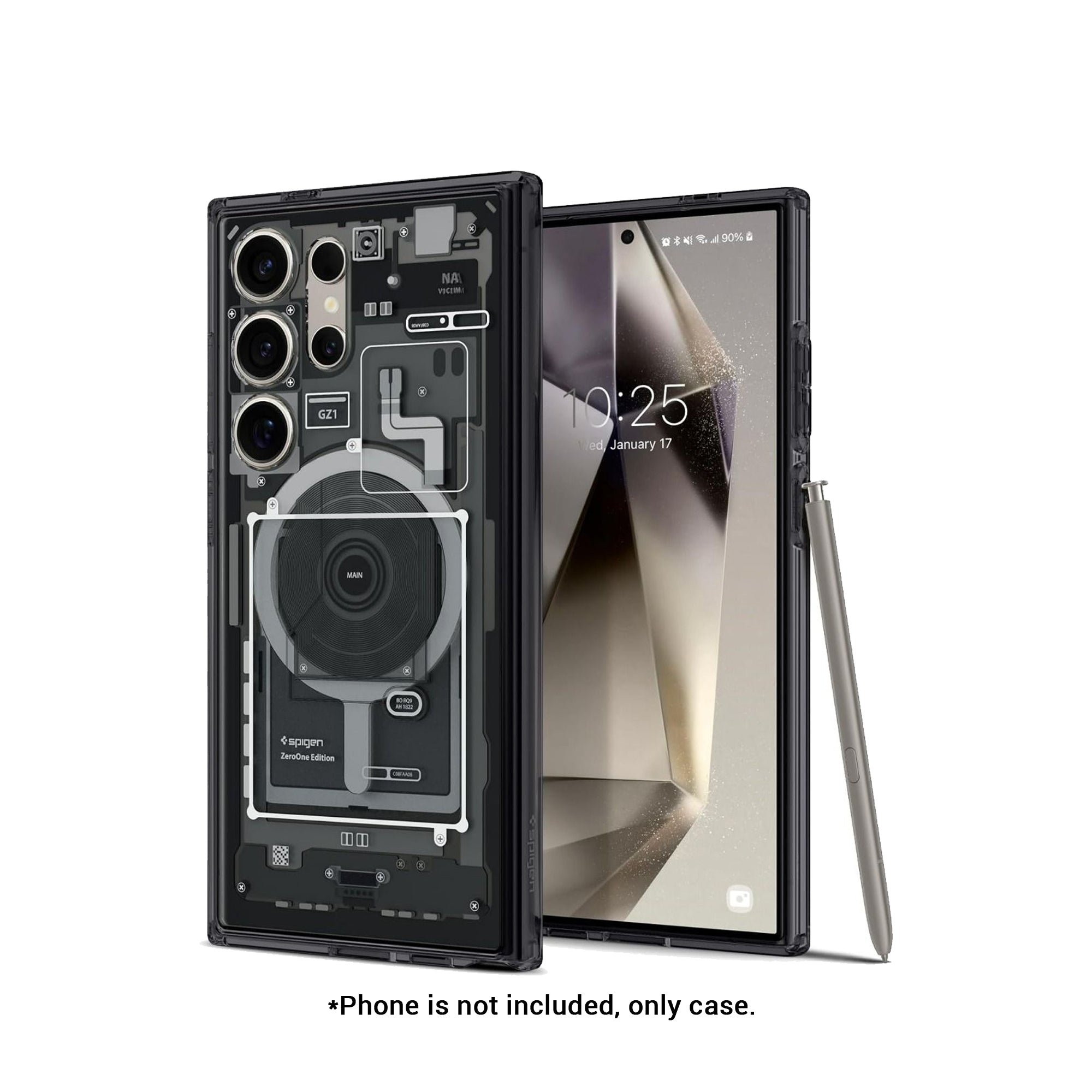 Spigen Ultra Hybrid OneTap Magnetic Ring Mag Fit Zero One for Samsung ...