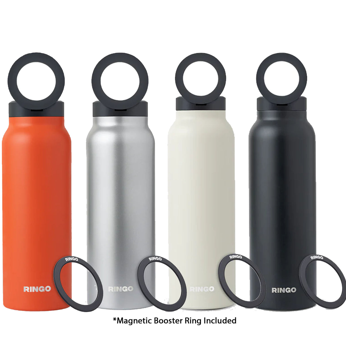 Ringo Bottle 24oz with Free Magnetic Booster Ring - MagSafe Compatible ...