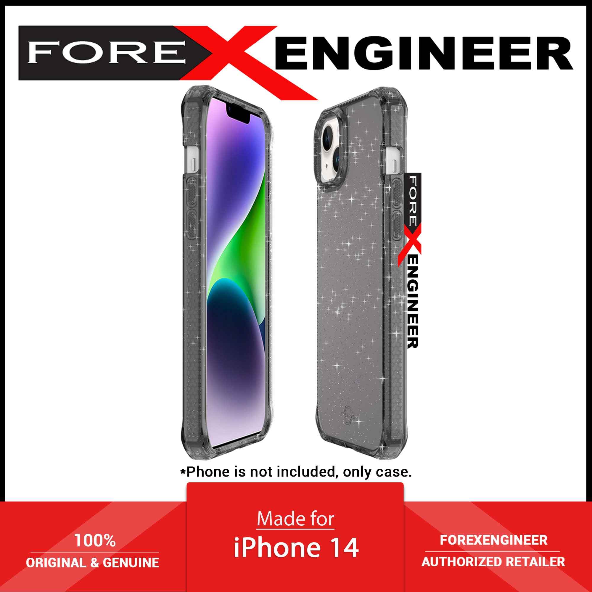 ITSKINS Hybrid -- Spark for iPhone 14 - Smoke ( Barcode: 4894465026134 ...