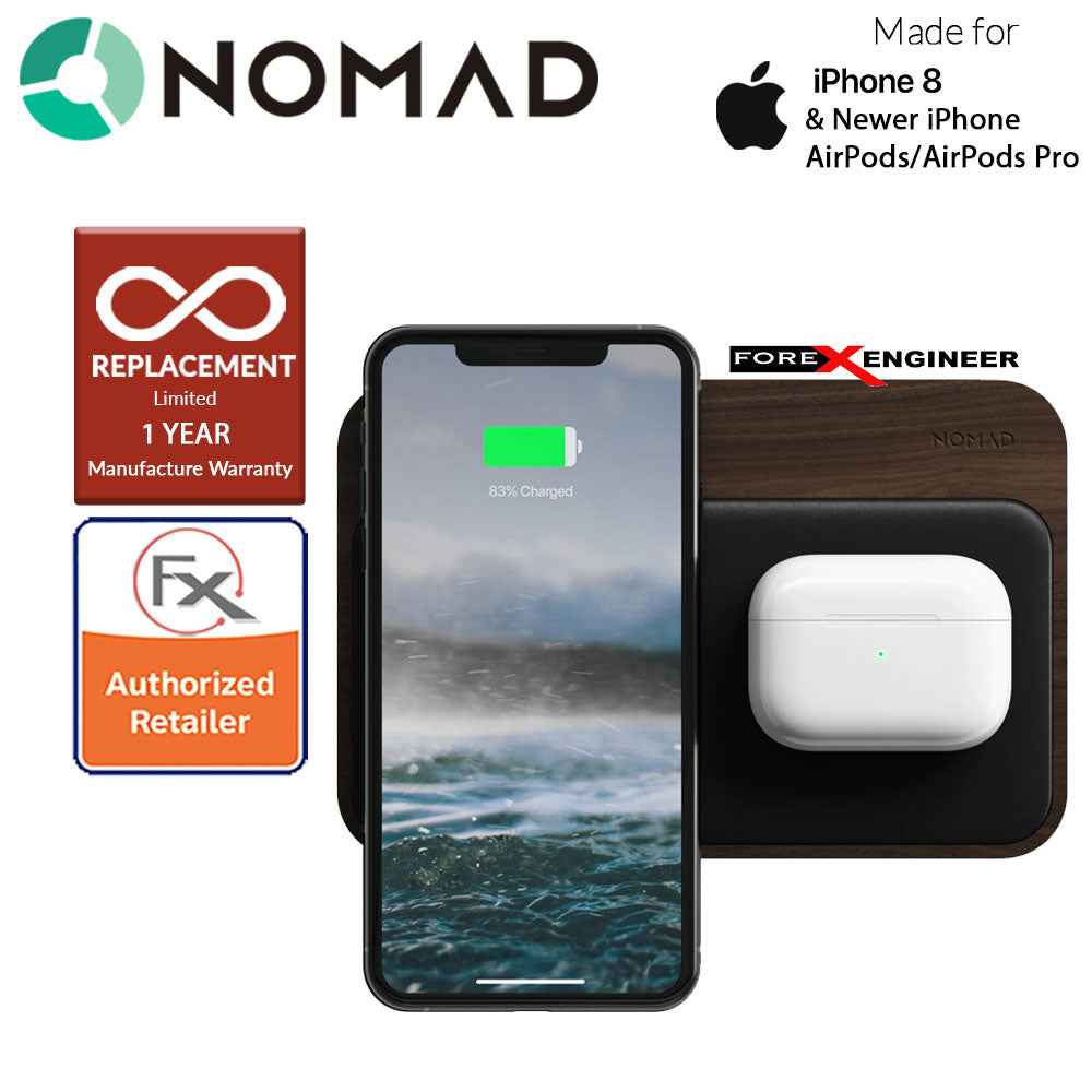 Nomad Base Station Hub with USB-C PD 18W port - Walnut Edition – Forexengineer