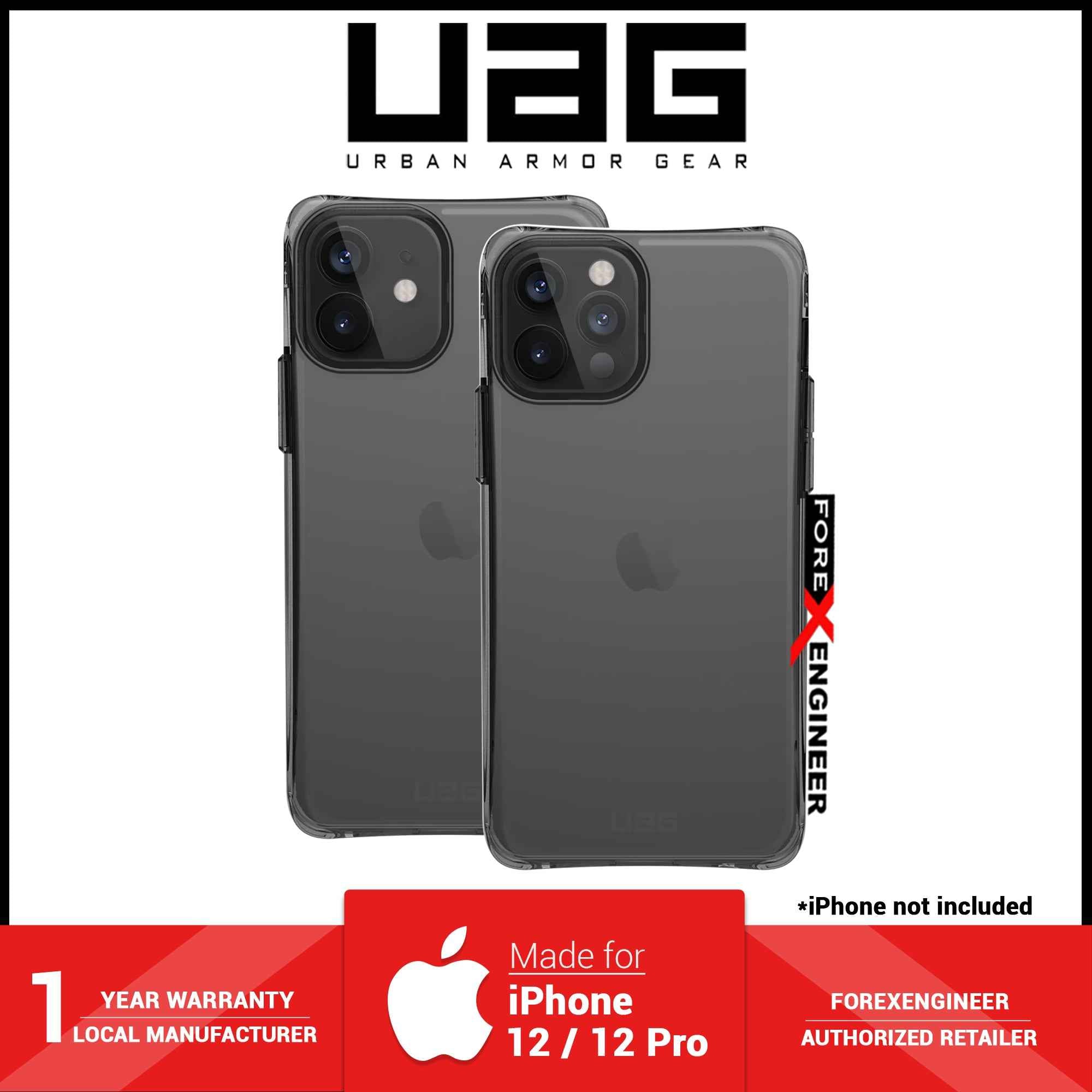 UAG Plyo for iPhone 12 / 12 Pro 6.1 5G Case - Clear Ice (Barcode ...