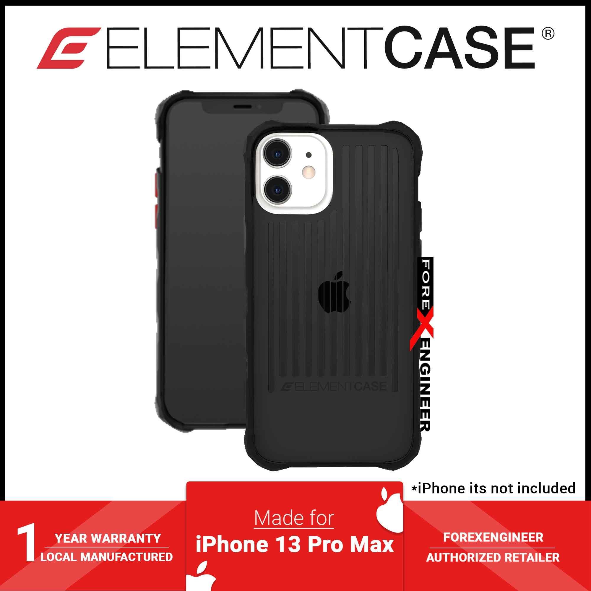 Element Case Special Ops for iPhone 13 Pro Max 6.7" 5G - Smoke - Black ...
